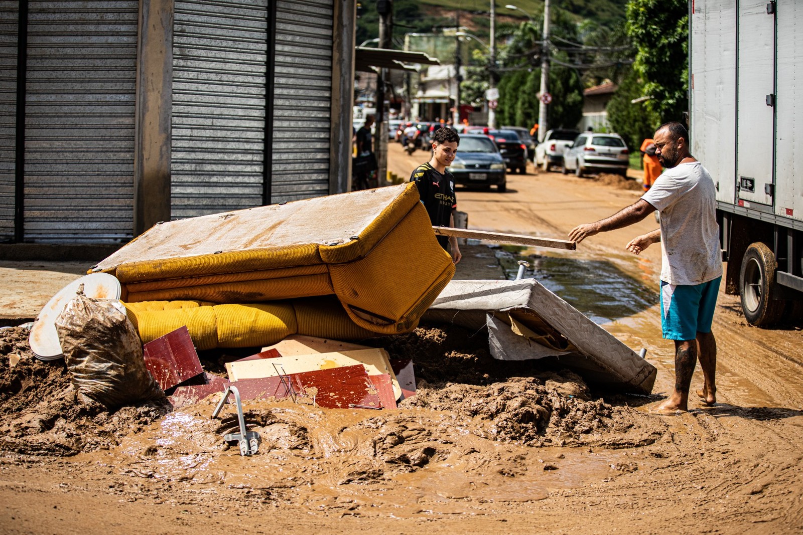 Obras de R$ 733 milhões no Rio Botas, que transbordou durante chuvas na ...