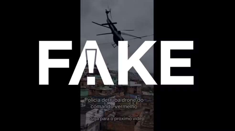 Veja o que é #FATO ou #FAKE sobre megaoperação no Rio de Janeiro