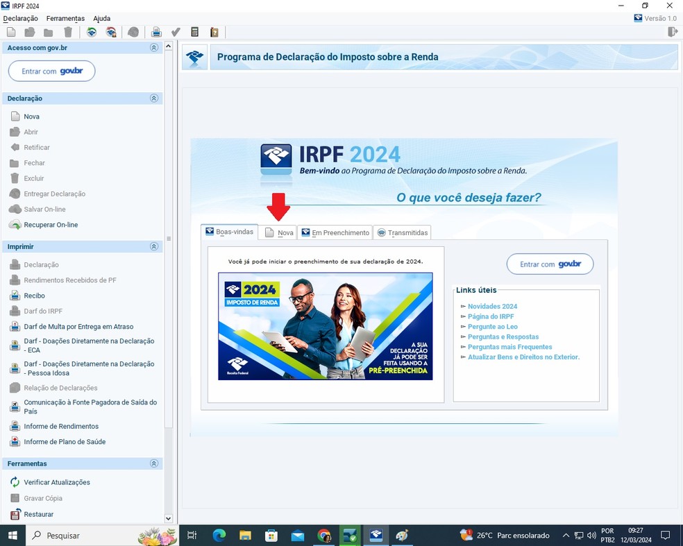 Como fazer a declaração do Imposto de Renda 2024 em apenas 2 minutos ...