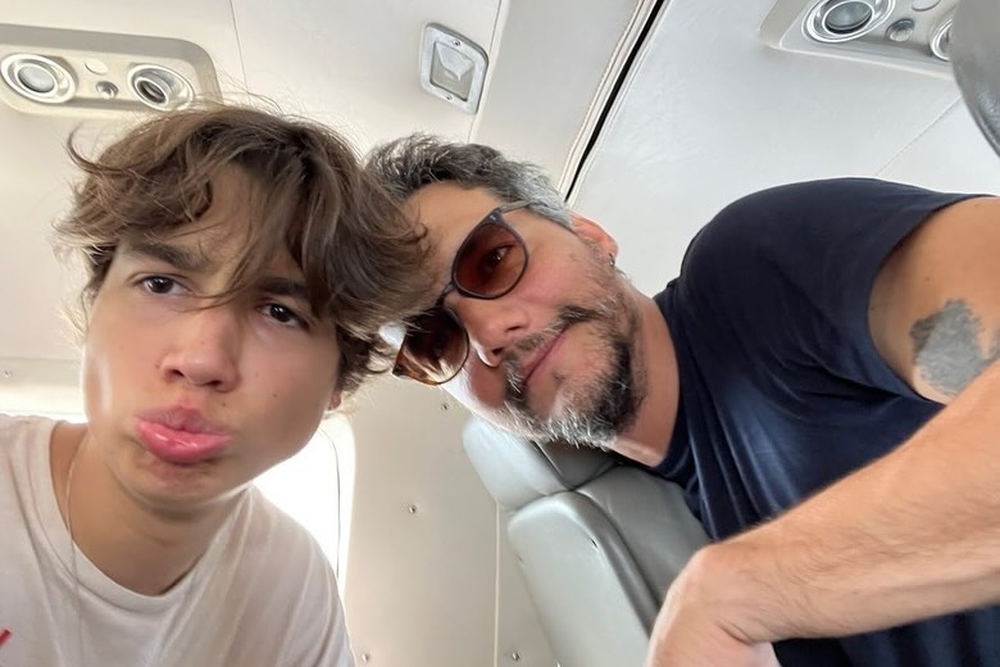 Bruno de Luca assumiu o cabelo grisalho; veja outros famosos, de Bruno ...