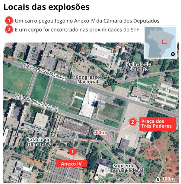 Das ameaças nas redes à 'bomba caseira': entenda a dinâmica envolvendo ...
