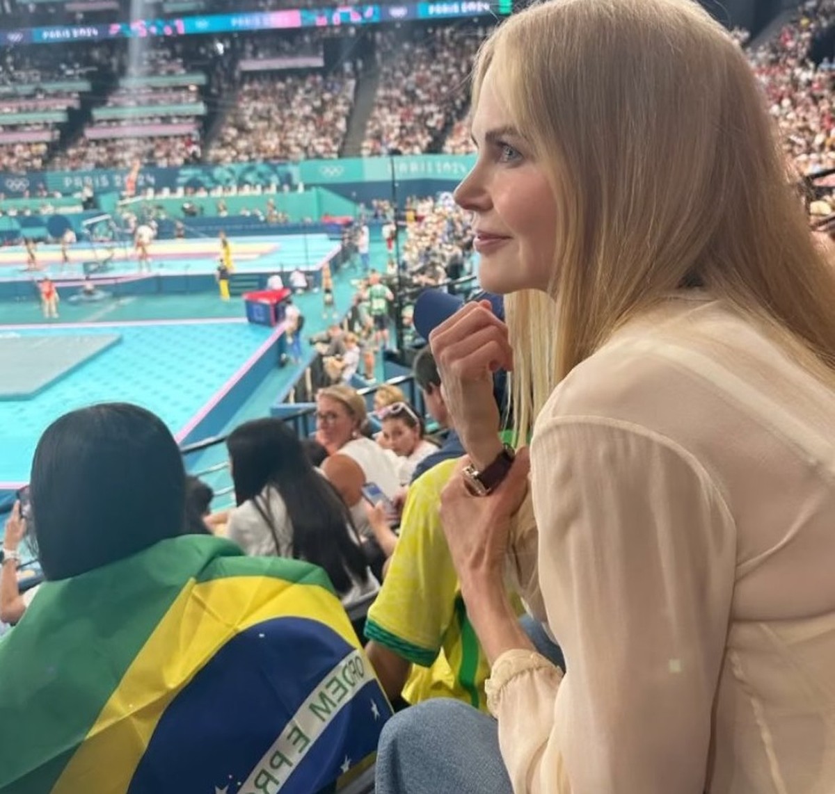 Nicole Kidman vira 'amuleto' da torcida brasileira na Olimpíada de ...