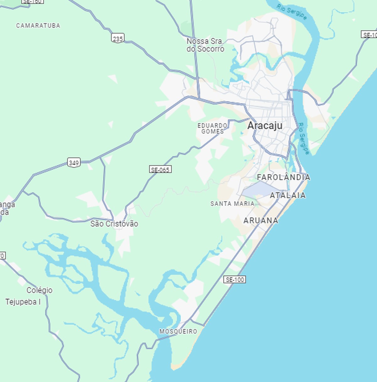 Aracaju vai devolver 20 km² de território para cidade vizinha, e IBGE ...
