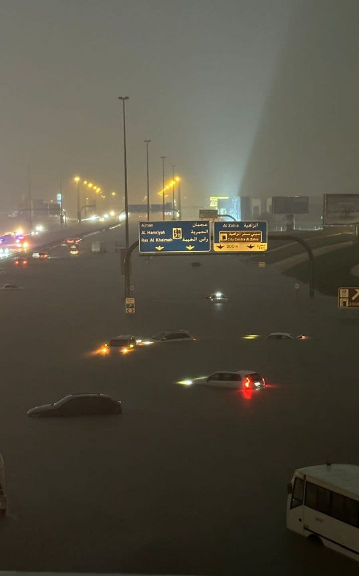 Chuva que provocou caos e inundações em Dubai foi equivalente ao que os ...