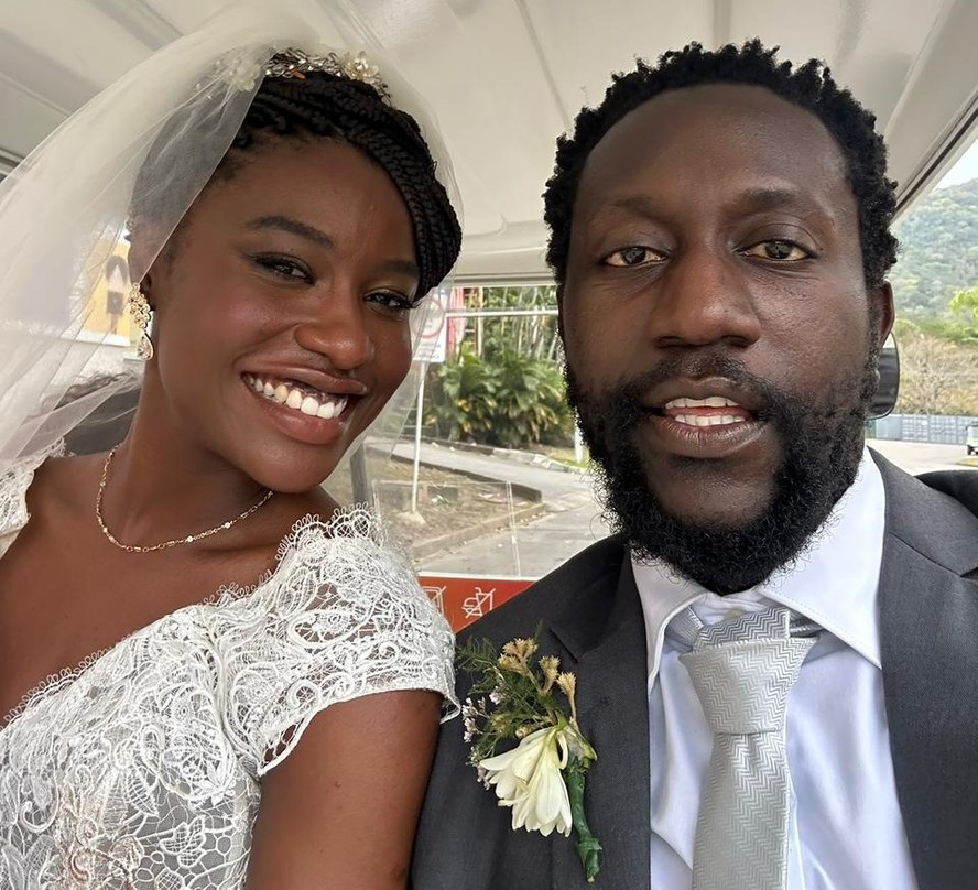 'Vale tudo': Daniela e Luciano se casam. Veja foto exclusiva