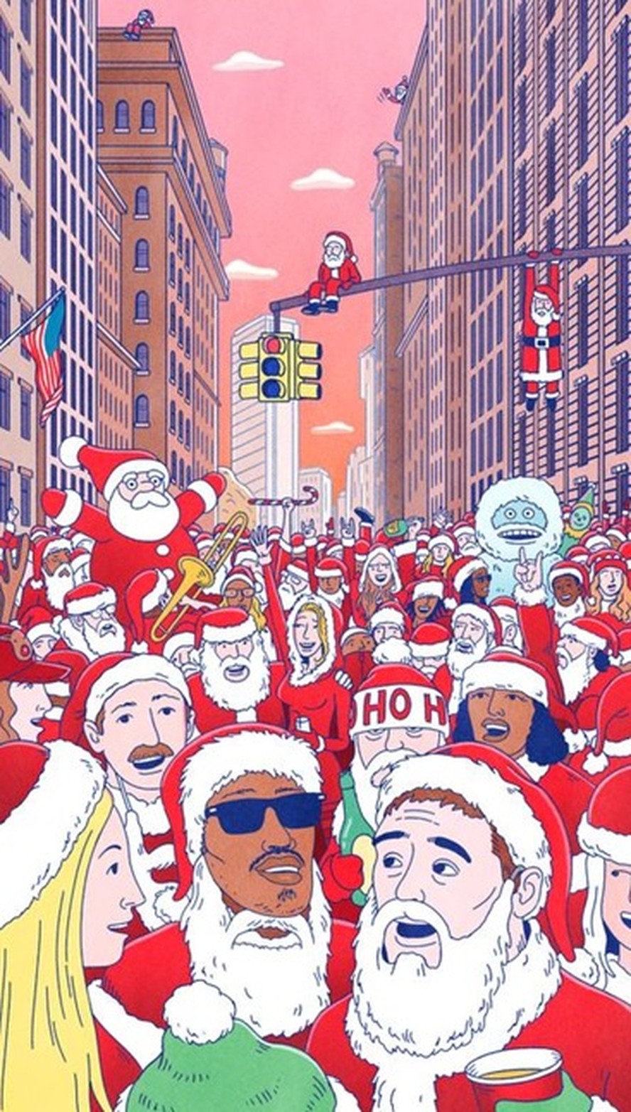 Conheça a Santa Con, 'baratona' que reúne centenas de versões do Papai ...