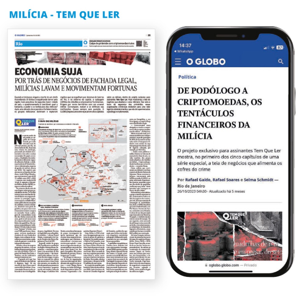 Os destaques do GLOBO em 2023, no digital e no impresso
