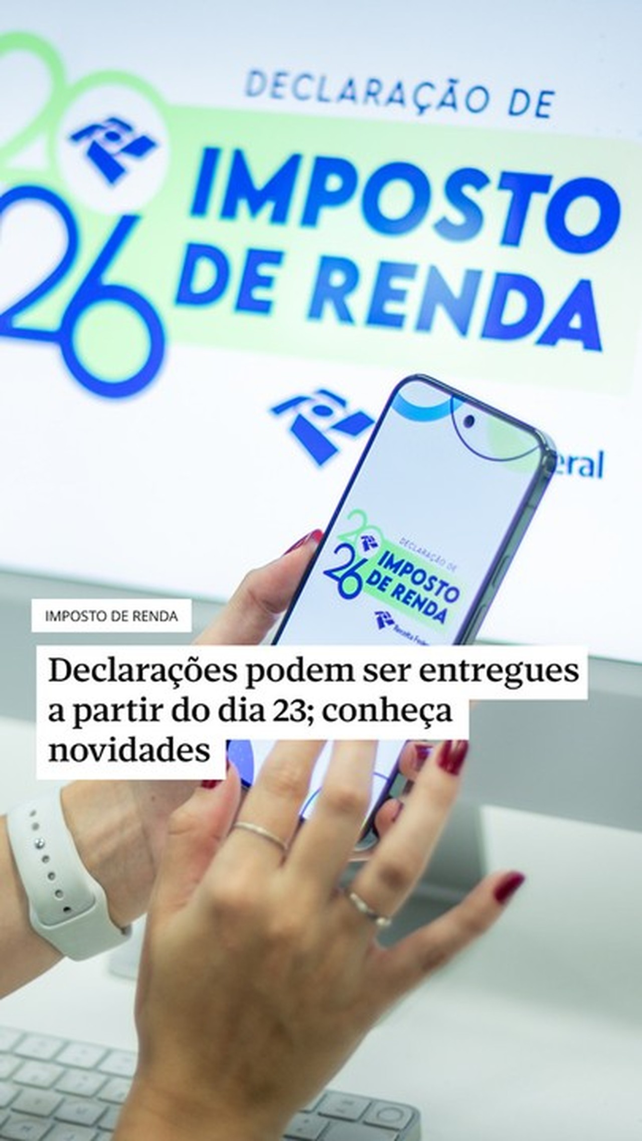 Site e aplicativo da Receita registram instabilidade no 1° dia de ...