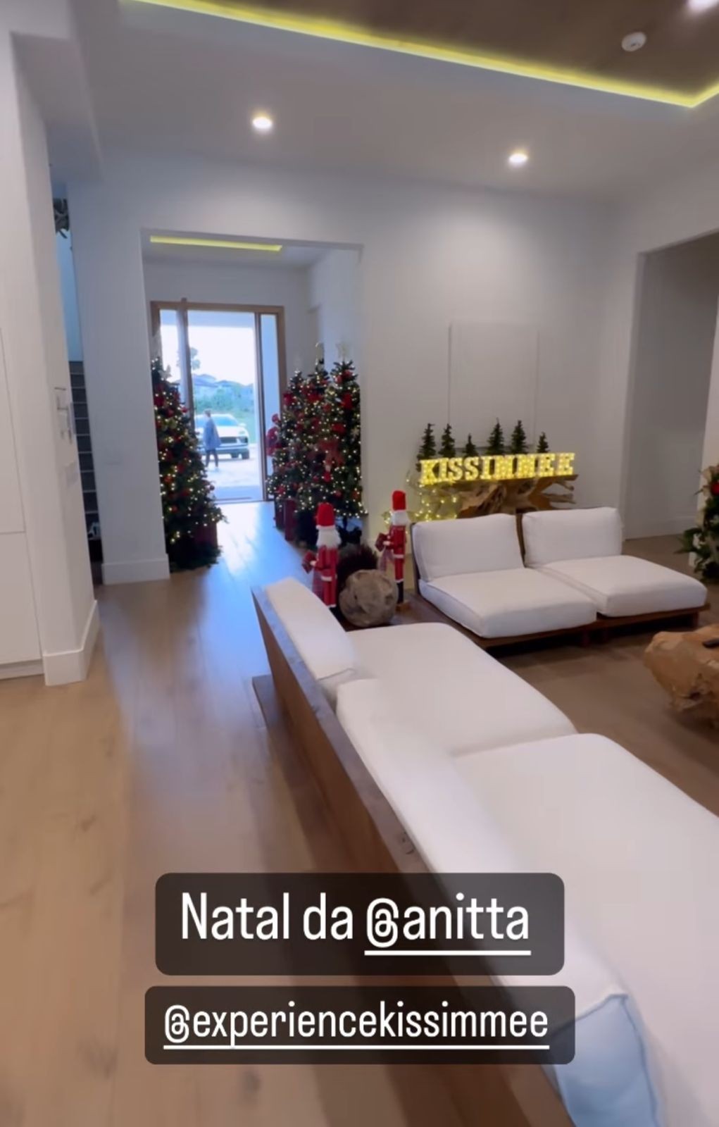 Nos EUA, Anitta mostra decoração de casa onde vai passar o Natal ...