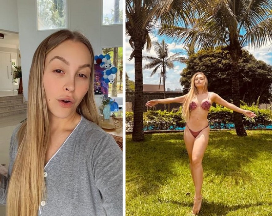 Nova casa de Carla Diaz em São Paulo tem dois andares, piscina e jardim. Veja fotos