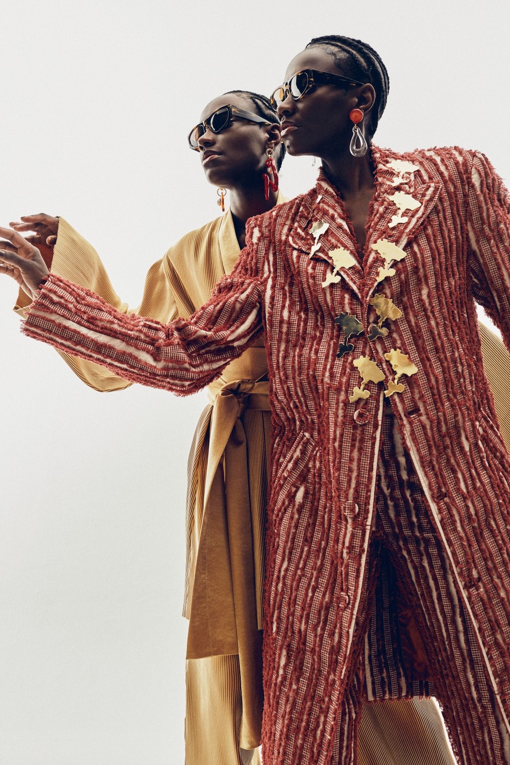 Gêmeas Yara e Yacy mostram apostas de grifes nacionais e internacionais ...