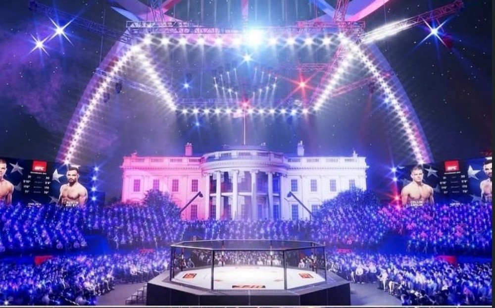 Casa Branca sediará luta do UFC no ano que vem: público de 5 mil ...