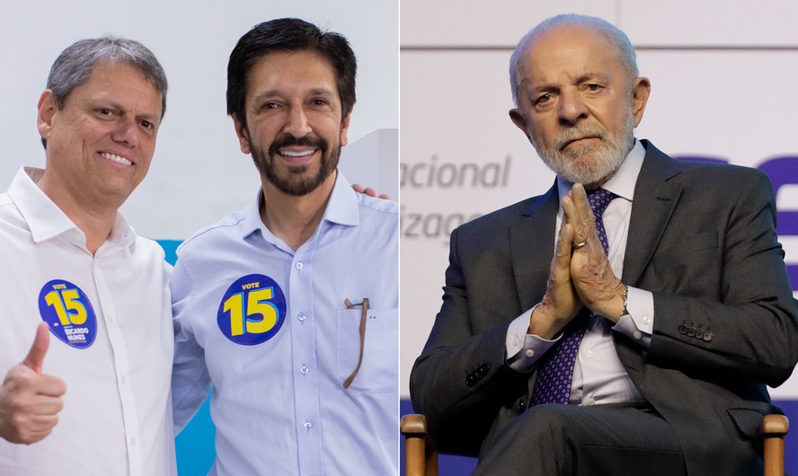 Nunes e Tarcísio devem ir a Brasília se encontrar com Lula nesta sexta