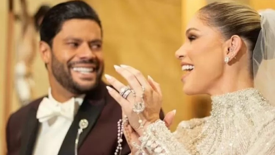 Entenda por que casamento de Hulk com Camila Ângelo causou polêmica e repercutiu nas redes sociais