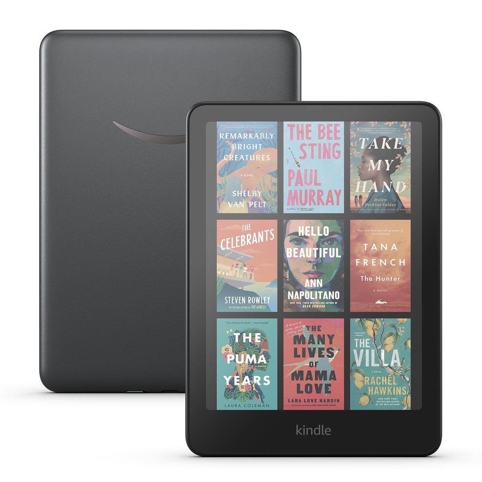 Novo Kindle, da Amazon, terá cores