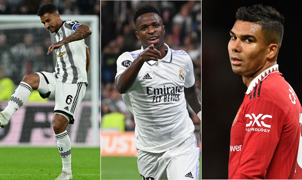 Juventus, Real e United são os clubes com mais convocados do Brasil ...