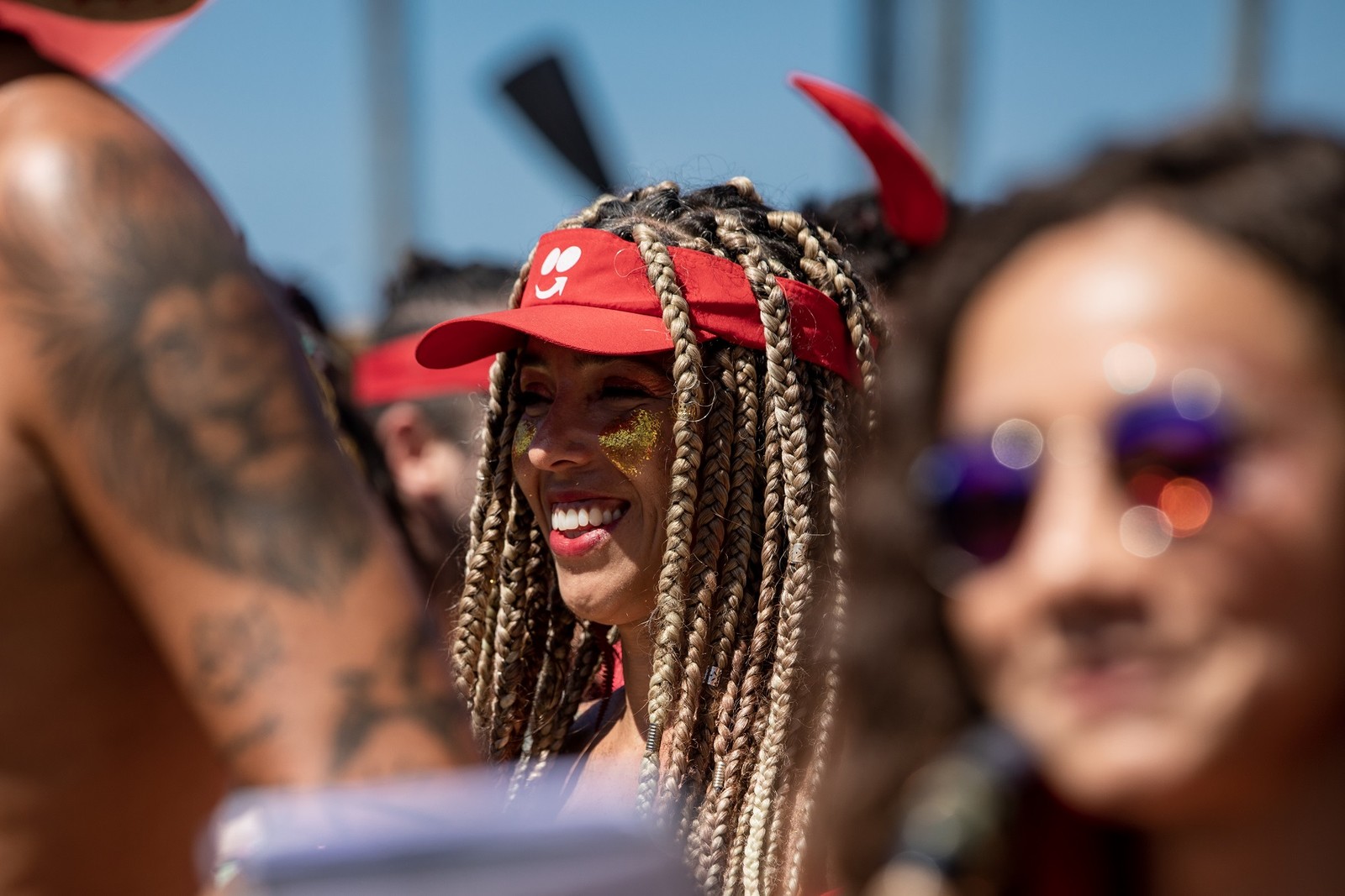 Carnaval 2023: veja fotos do Bloco Virtual, no Leme