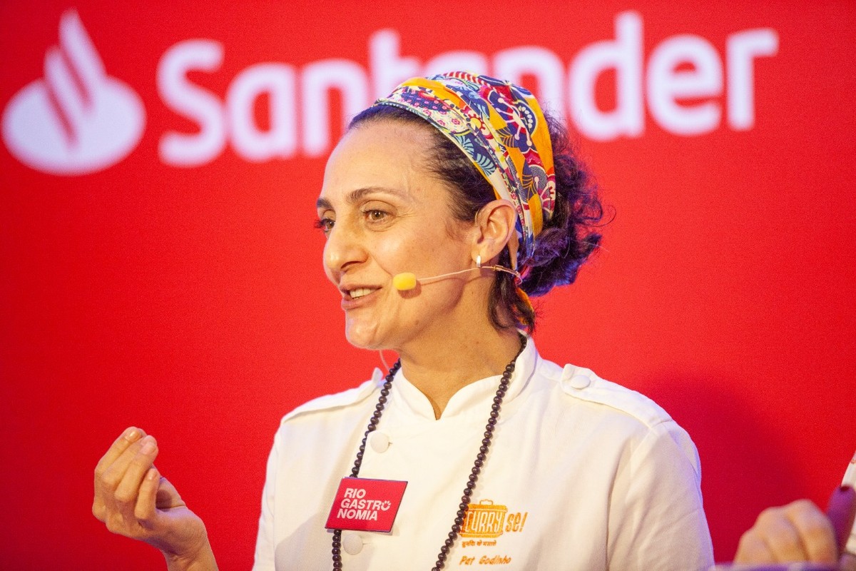 Pat Godinho conta os segredos da culinária indiana no auditório Santander