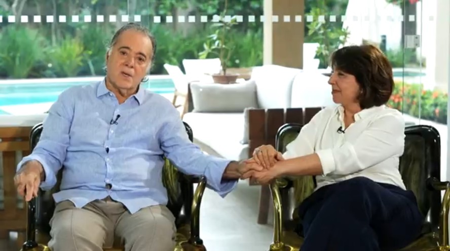 Tony Ramos se declara para esposa, que o socorreu em casa: 'Somos um ...