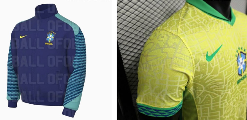 Site vaza possíveis uniformes da seleção brasileira para a Copa América ...