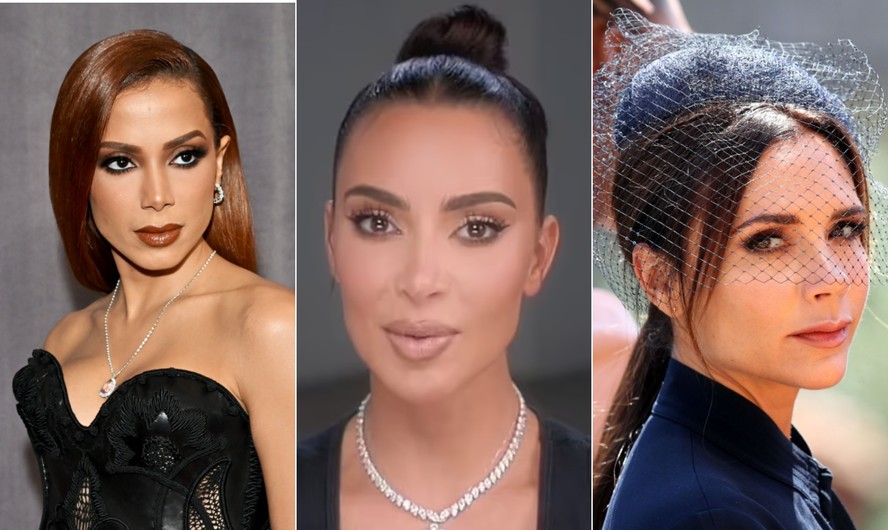Anitta, Kim Kardashian e Victoria Beckham: como agem na pele os ...