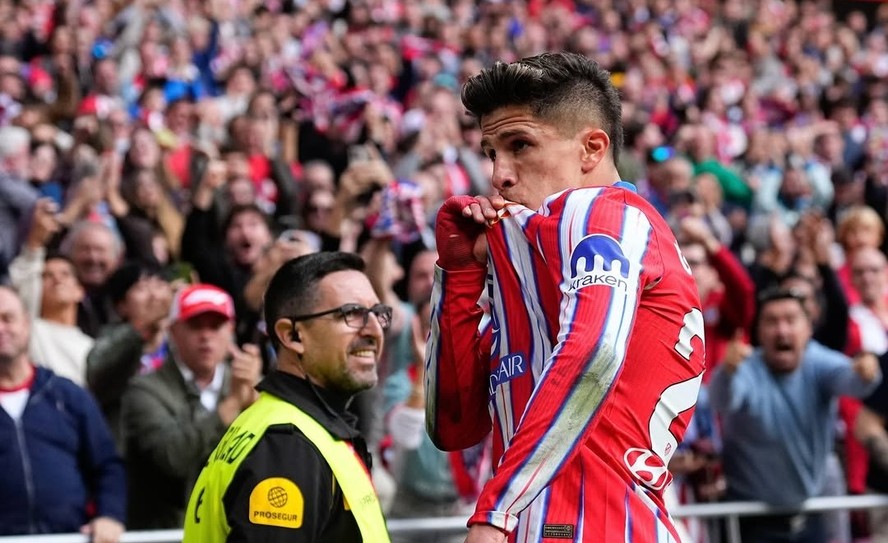 Atlético de Madrid renova contrato com filho de Simeone até 2030