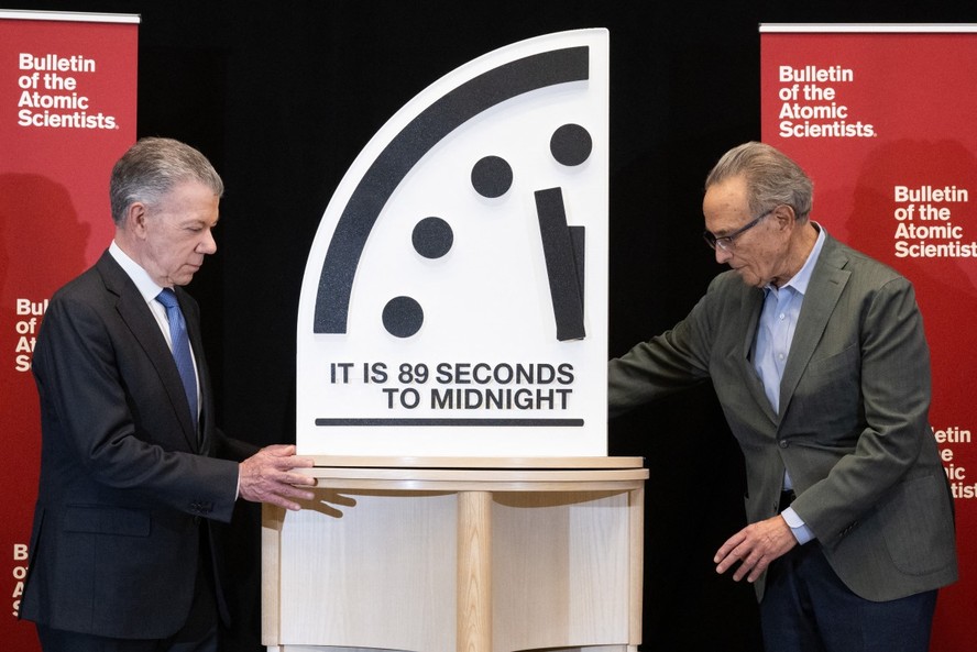 'Relógio do Juízo Final': marcador chega a 89 segundos para a meia ...