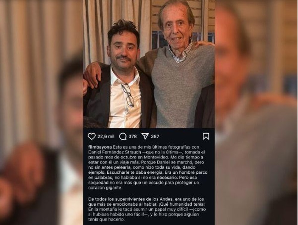 Morre Daniel Fernández Strauch aos 79 anos, um dos sobreviventes da ...