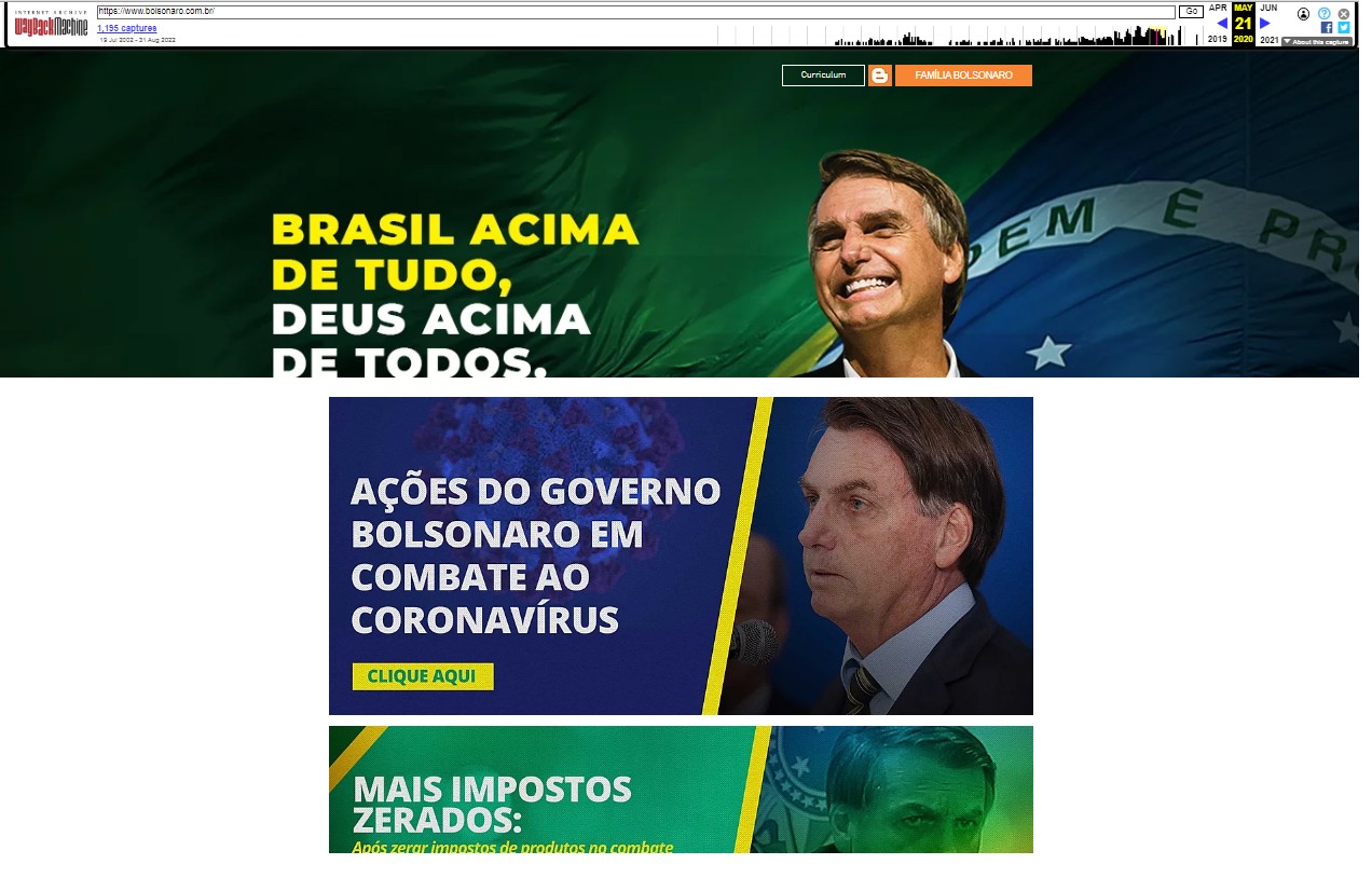 Mulheres com Bolsonaro: após domínio 'tomado', site voltado às ...