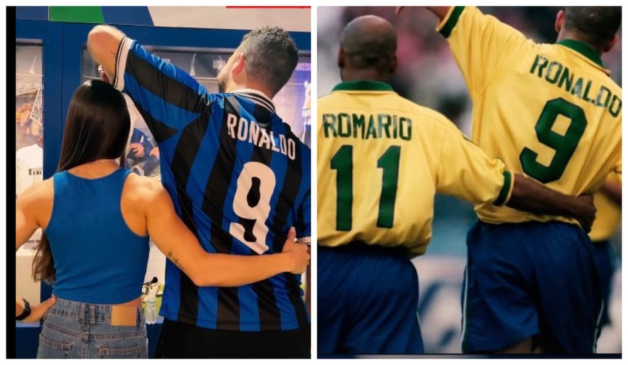 Do tetra ao penta: Filhos de Ronaldo e Romário recriam fotos dos ...