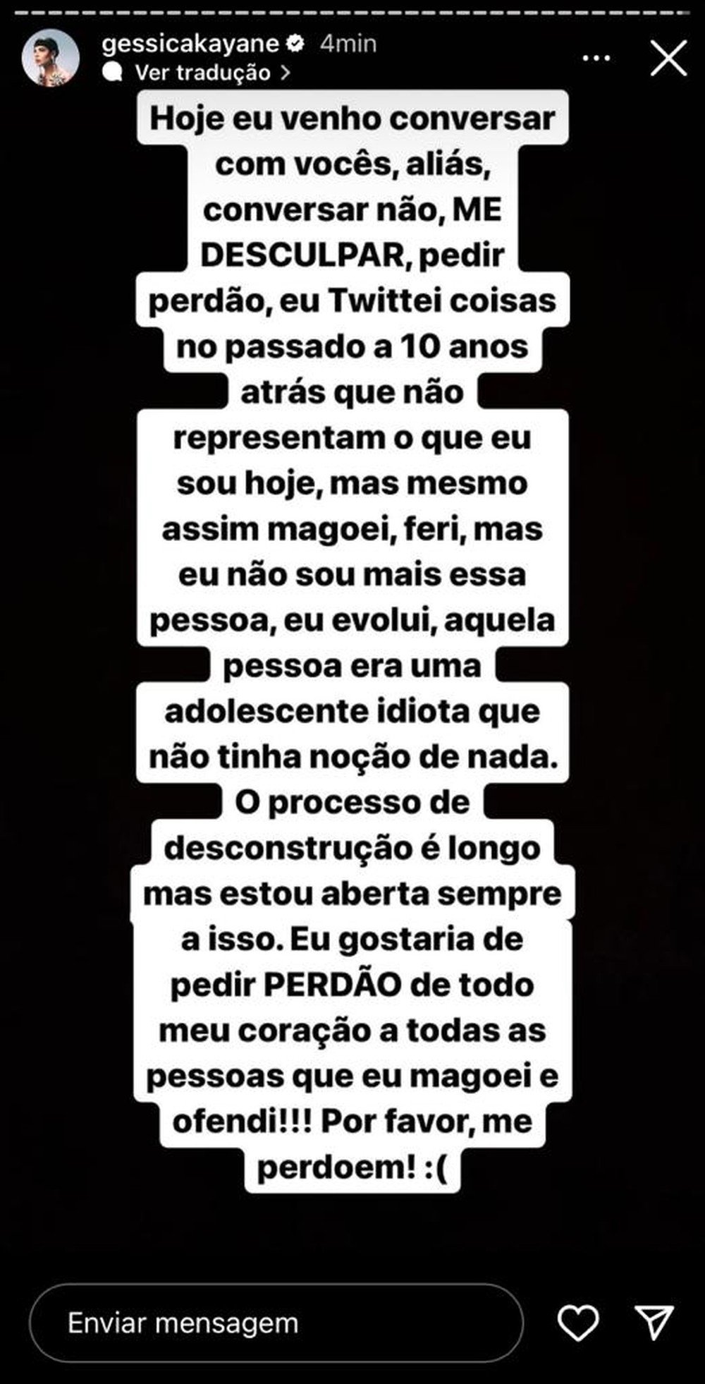 G-Kay pede desculpas por postagens antigas em que critica cotas e fala ...