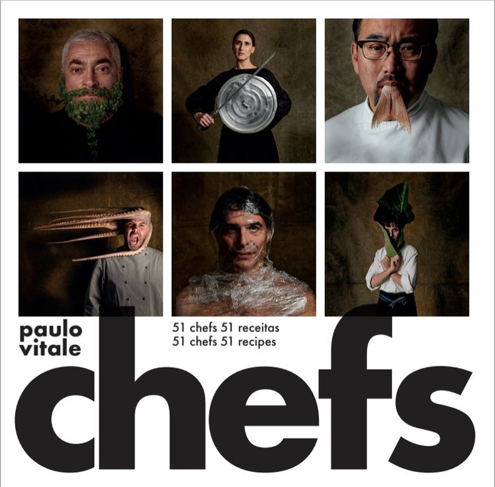 Novo livro de Paulo Vitale reúne fotos de 51 chefs em situações inusitadas