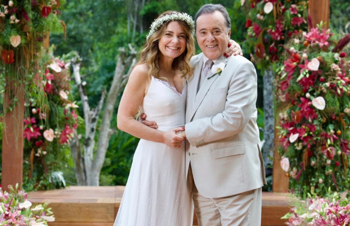 'Dona de mim': Tony Ramos e Cláudia Abreu surgem como noivos na novela