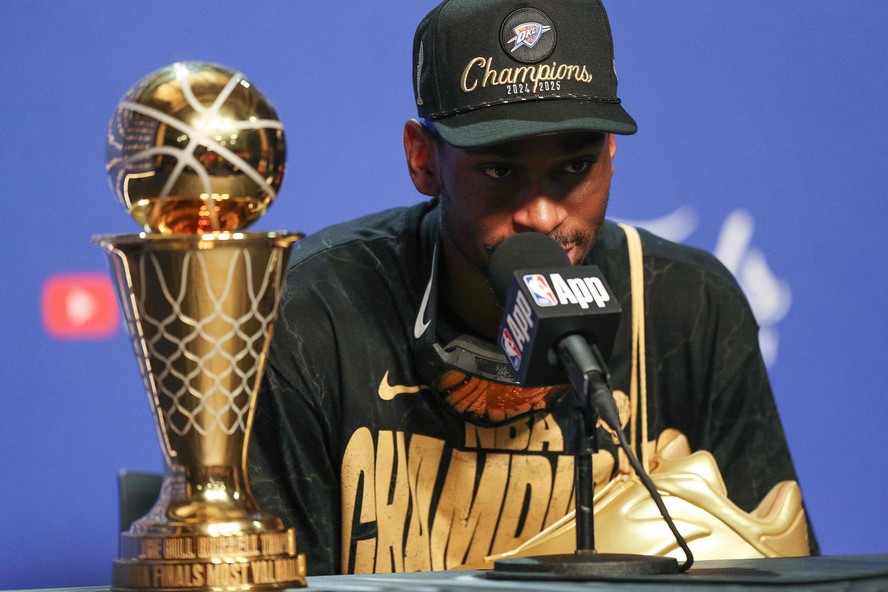 Shai Gilgeous-Alexander é eleito MVP das finais da NBA