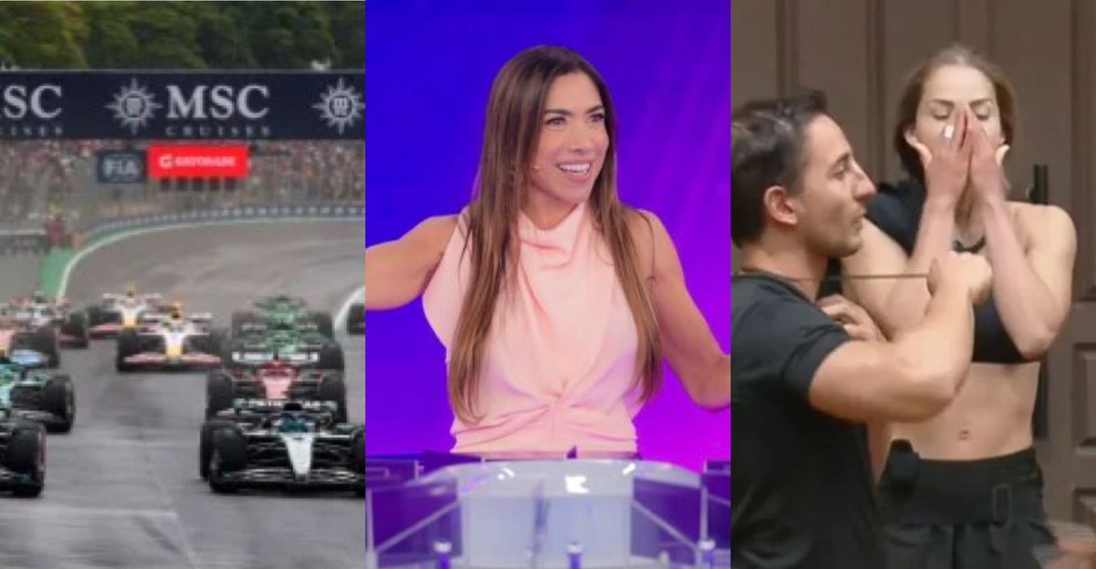 Audiência: Band bomba com Fórmula 1, e 'Programa Silvio Santos', do SBT ...