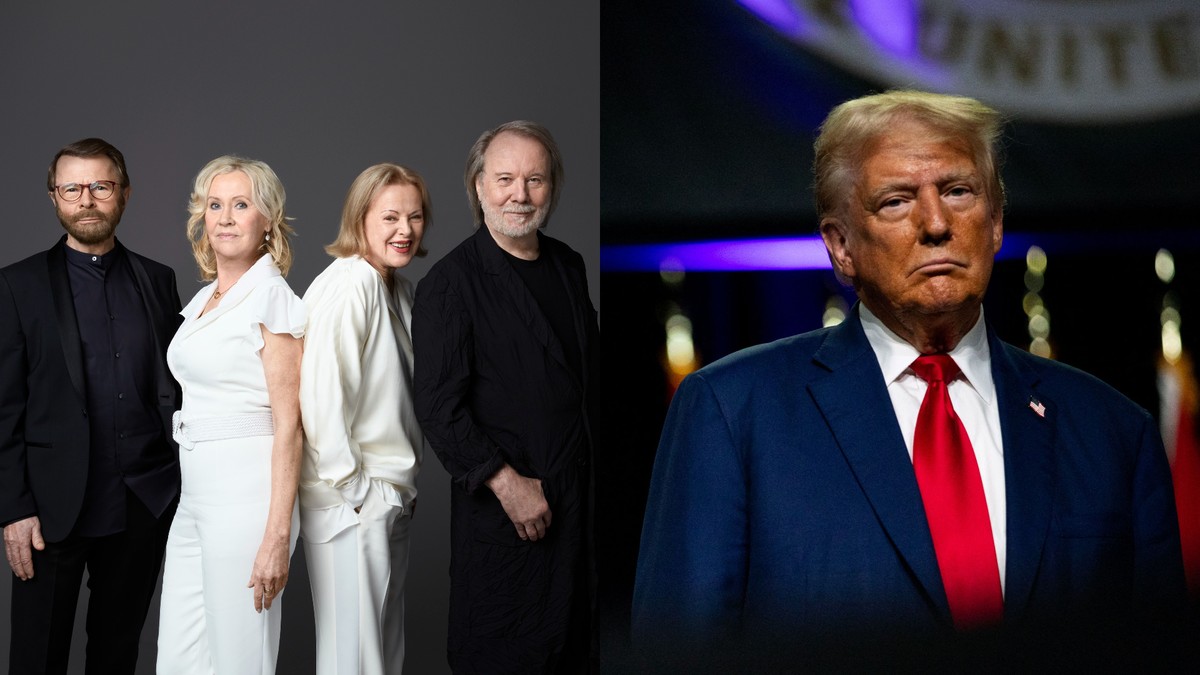 ABBA proíbe Donald Trump de usar músicas do grupo em comícios