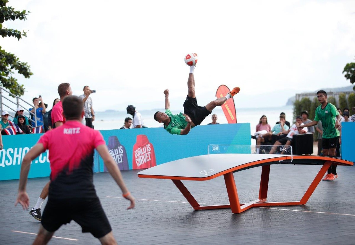 Você sabe o que é teqball? Rio recebe circuito mundial do esporte que ...