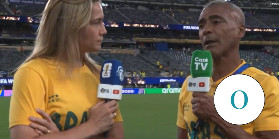 Nota 0: uma fala péssima de Romário na CazéTV