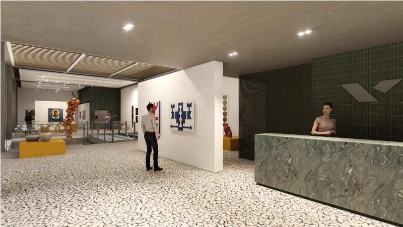 Galeria de arte com IA e cobertura com sala de estudo: saiba como será ...