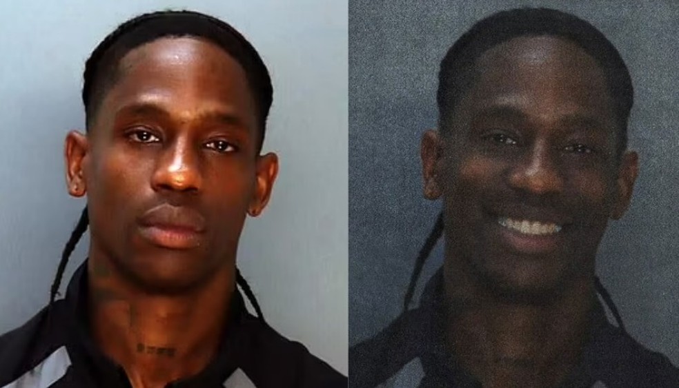 Travis Scott vende camisetas com foto do B.O. após ser preso por ...