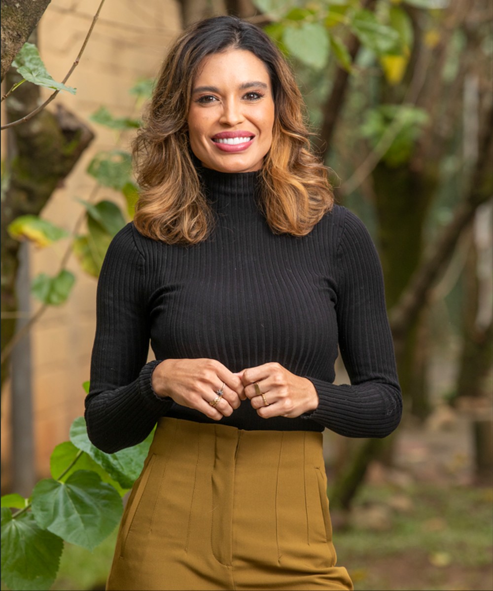 Comentarista da Globo, Alline Calandrini fala sobre visibilidade na ...