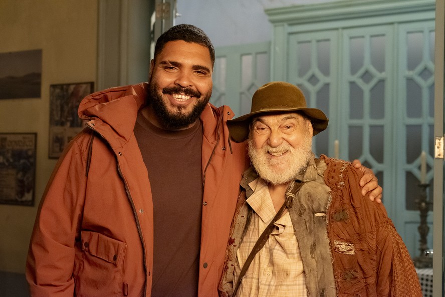 Lima Duarte grava a série ‘Pablo e Luisão’, do Globoplay. Saiba qual é o personagem