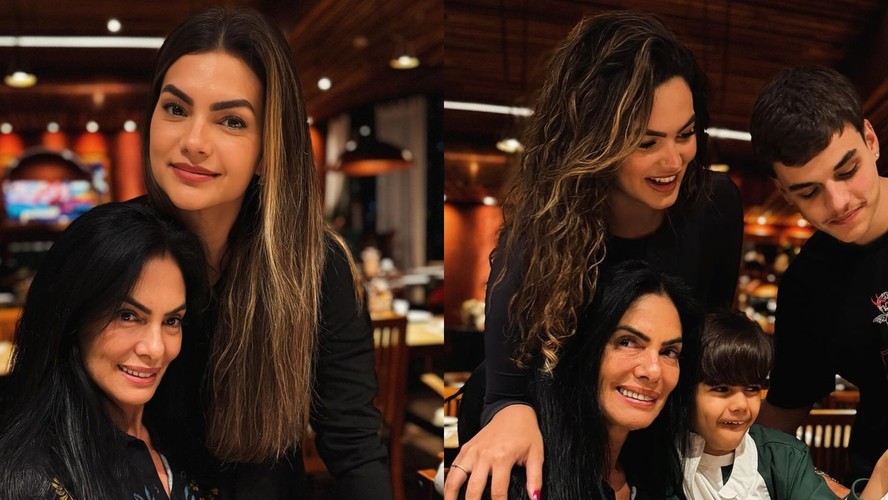 Mãe de Kelly Key surge em foto com netos e rouba a cena: 'Explicado ...