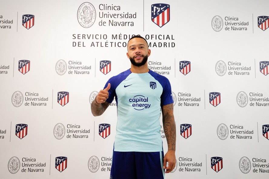 Atlético de Madrid anuncia a contratação de holandês Memphis Depay, ex ...