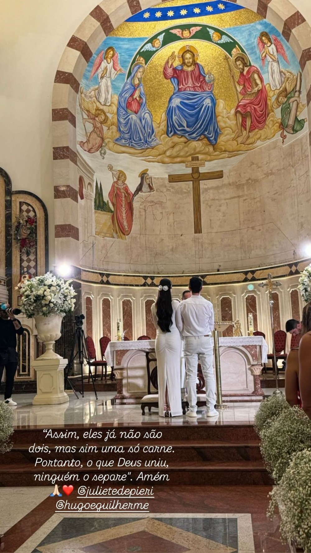 Hugo, da dupla com Guilherme, se casa com médica em cerimônia intimista ...