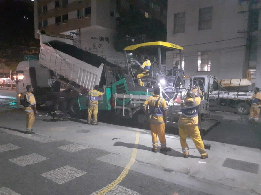 Programa Asfalto Liso Chega à Rua Uruguai Na Tijuca