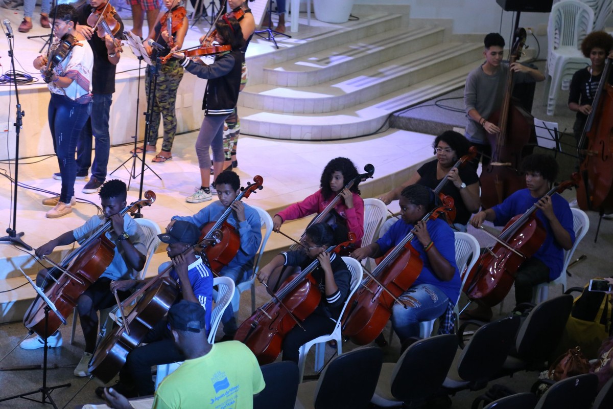 De percussão a harpa: Espaço Cultural da Grota, em Niterói, oferece ...