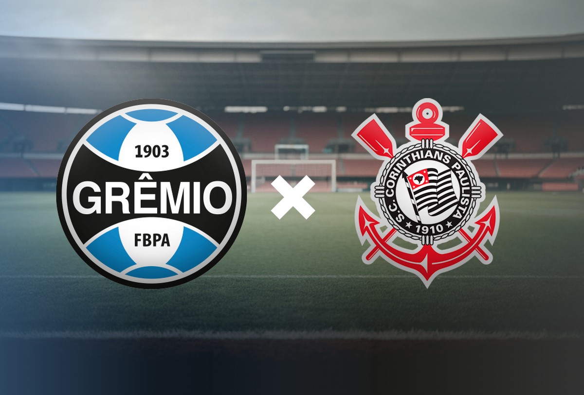 Grêmio x Corinthians: onde assistir ao vivo ao jogo do Brasileirão
