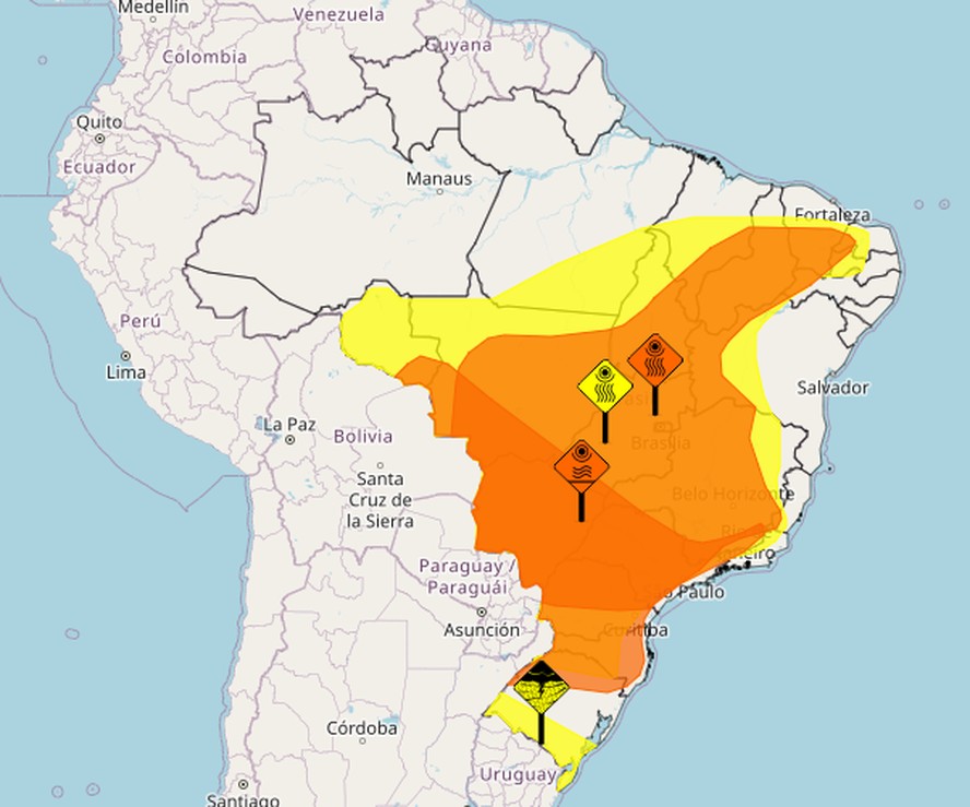 Alerta vermelho, laranja ou amarelo? Conheça os avisos sobre onda de ...