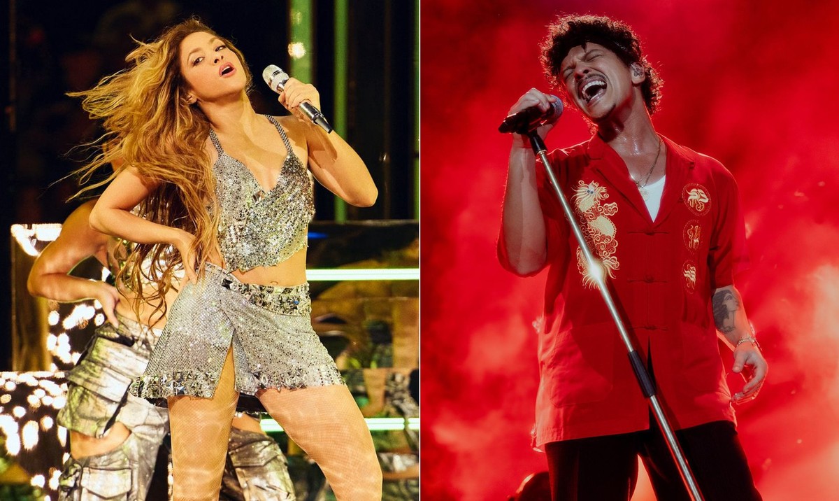 De Bruno Mars a Shakira, Keane e Sting, veja os próximos shows ...